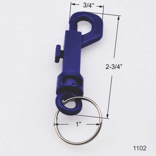 Shop for and Buy Plastic Snap Clip Keychains at Keyring.com. Large ...