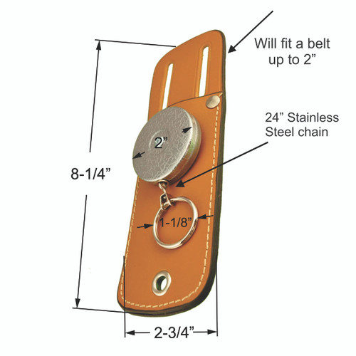 Shop for and Buy Key-Bak Model #9 - 24 Inch Chain Retractor with ...