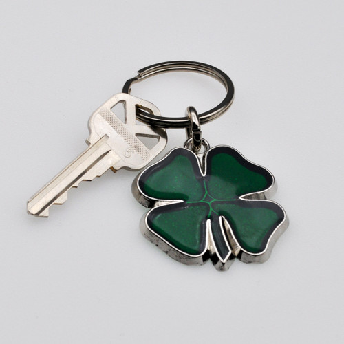 Shop for and Buy Four Leaf Clover Keychain at Keyring.com. Large ...