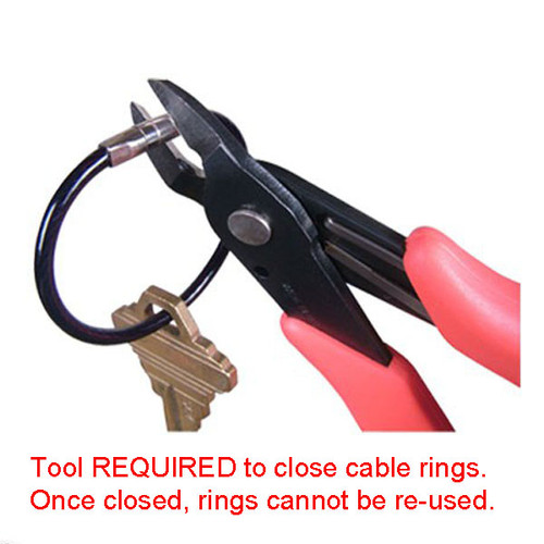 Shop for and Buy Crimp Close Locking Aircraft Cable Key Rings at ...