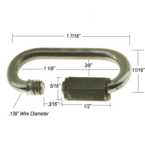 Shop for and Buy Small Quick Link Metal at Keyring.com. Large selection ...