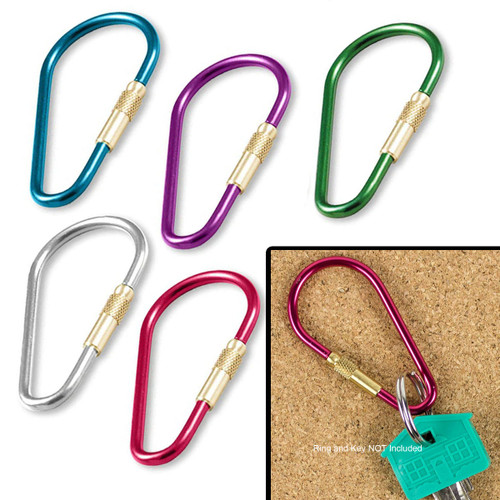 Shop for and Buy Screw Closure Key Ring - Medium at Keyring.com. Large ...