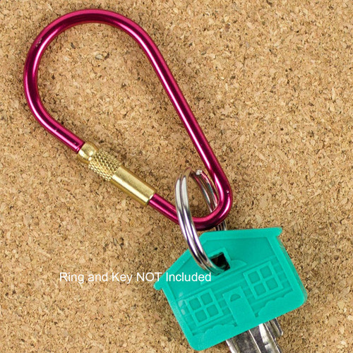Shop for and Buy Screw Closure Key Ring - Medium at Keyring.com. Large ...