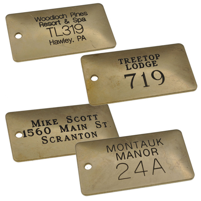 Brass Tags (Raw Brass)