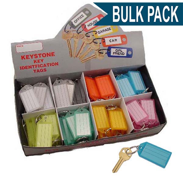 Plastic Key Tags and Key Rings | Sort and Organize Keys