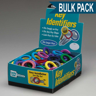 Shop for and Buy Large Key Identifier Rings USA MADE 150/Box ASSORTED ...