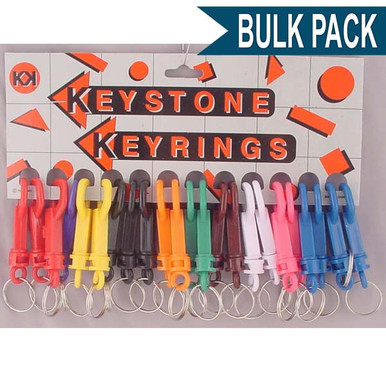 Shop for and Buy Plastic Snap Clips - Bulk Assorted Colors at Keyring ...
