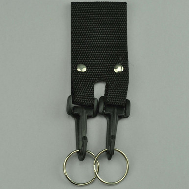 Shop for and Buy Nylon Belt Key Holder Double Hooks at Keyring.com ...