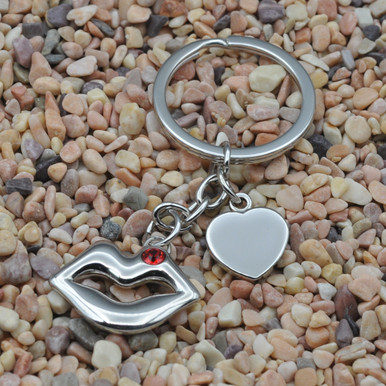 Shop for and Buy Luscious Lips - Big Kiss Keychain at Keyring.com ...