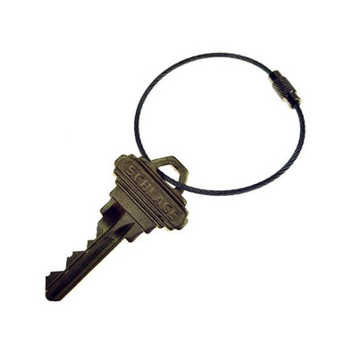 Shop for and Buy Small Braided Cable Keyring Screw Open 5.5 Inch Length ...