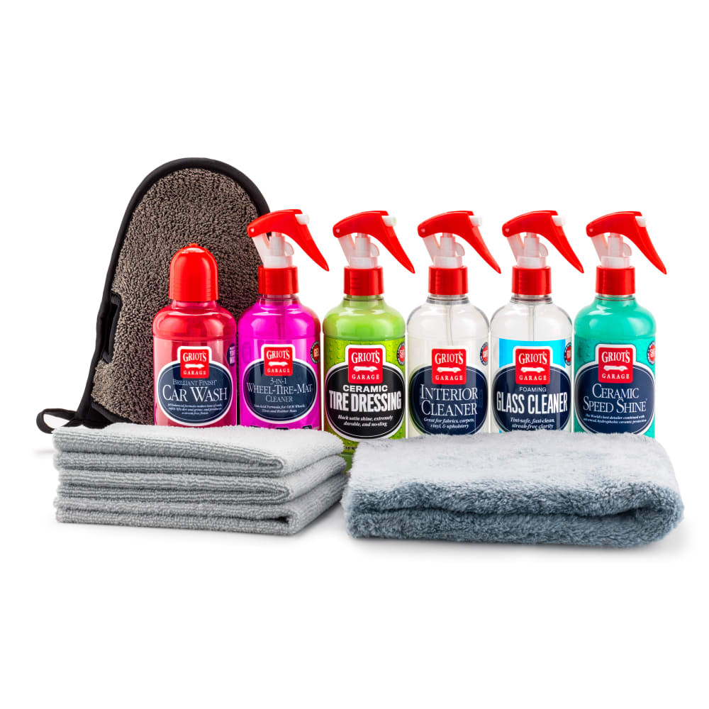 Wash & Detail Sampler Kit - Griot's Garage