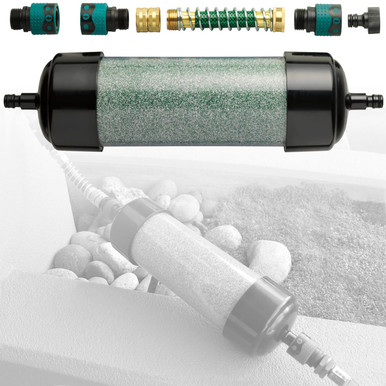 In-Line Water Softener & Deionizer With Fittings - Griot's Garage