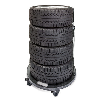 Rolling Tire Cart | Portable & Convenient - Griot's Garage