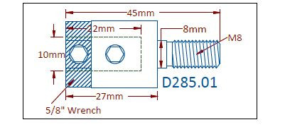 Threaded Drill Adapters