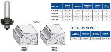 Cove Profile with Ball Bearing Guide