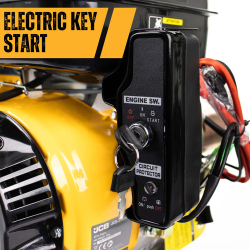 JCB 15hp 25.4mm Petrol Engine Electric Start | JCB-E460PE