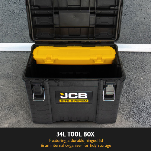 JCB Full Site System, 3-Piece Tool Storage | JCB-SITESYS-ST