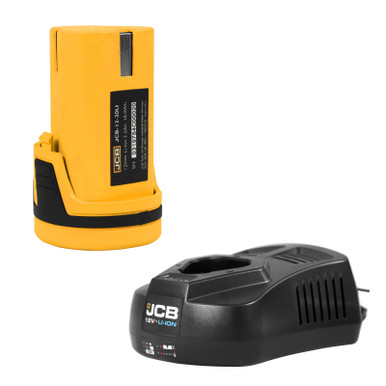 JCB 12V 2.0Ah Lithium-ion Battery and 12V Charger | 21-12BTFC