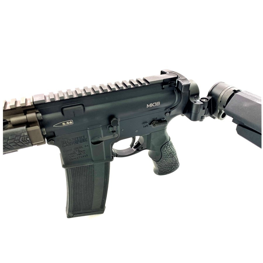 Mk18 Folding Daniel Defense Pistol in FDE with SB-Tactical brace and ...