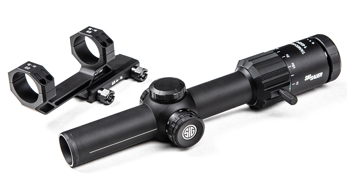 Sig Sauer Tango-MSR 1-6x LPVO scope mount combo