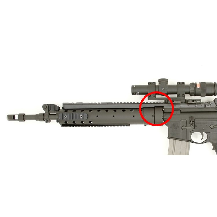 Precision Reflex (PRI) Upper Swan Rail - Gen III - For Mk12 Mod 0