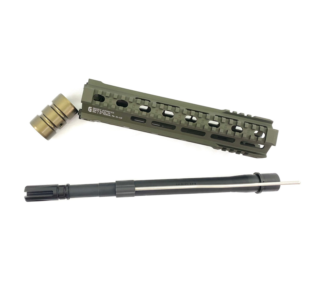 FBI HRT Geissele Mk4 Federal Rail and Barrel Kit
