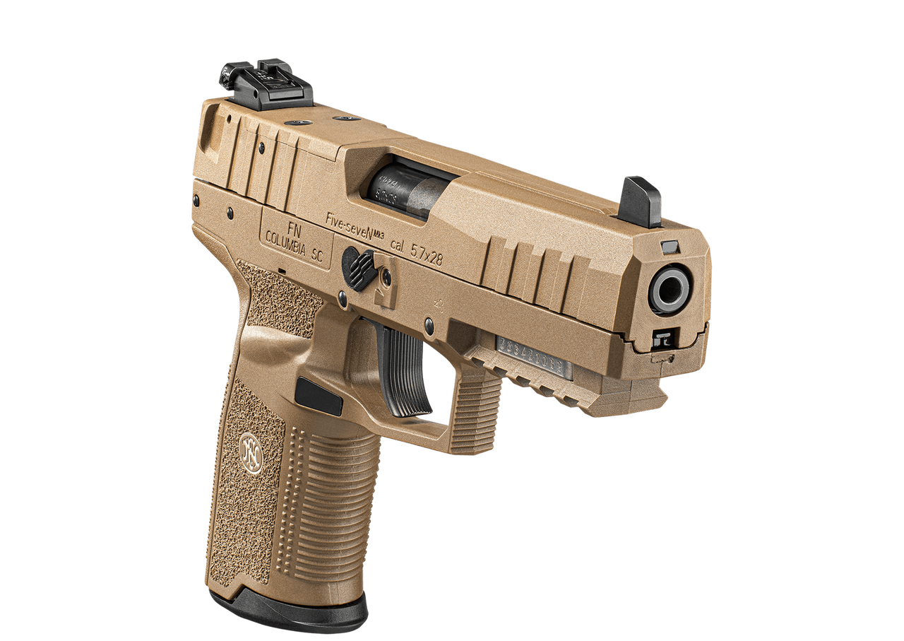 FN Five-seveN MRD 5.7x28 Optics Ready Pistol 20 rnd in FDE - For Sale ...