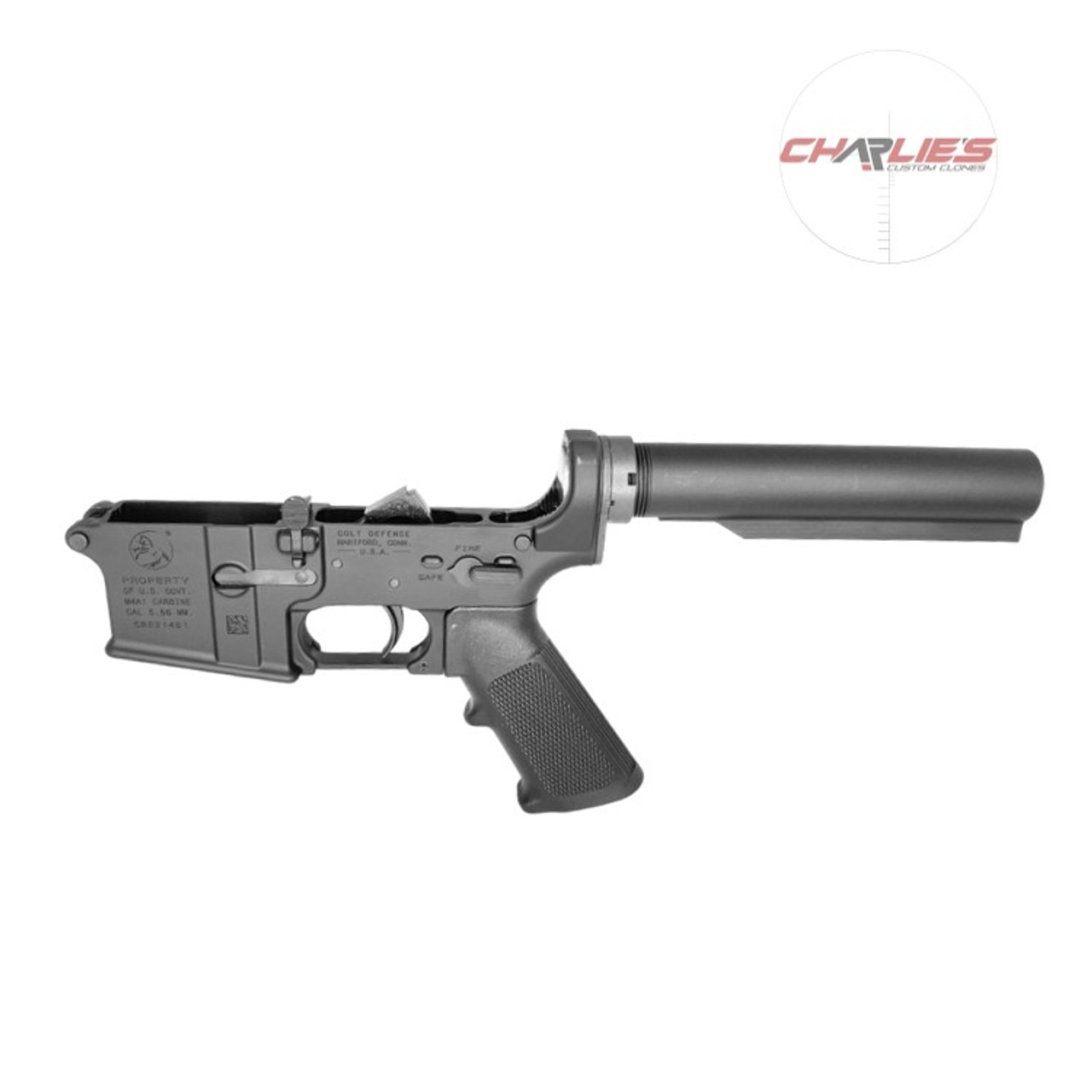 Colt M4A1 complete lower receiver US Gov't Property + UID label | Now ...