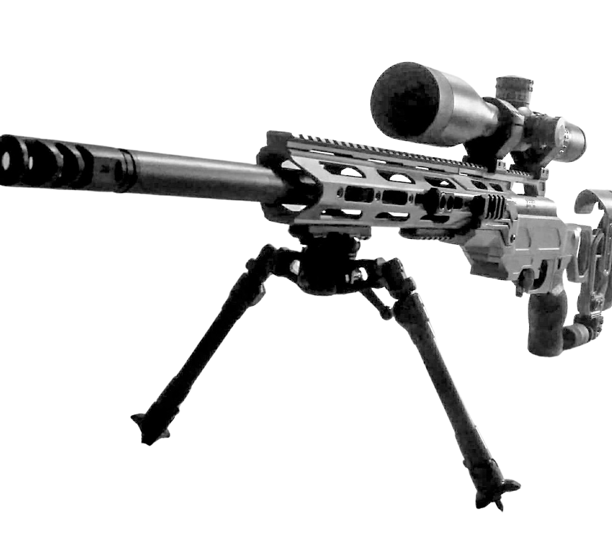 Cadex Falcon Gen 2 Bipod Spiked Foot Kit