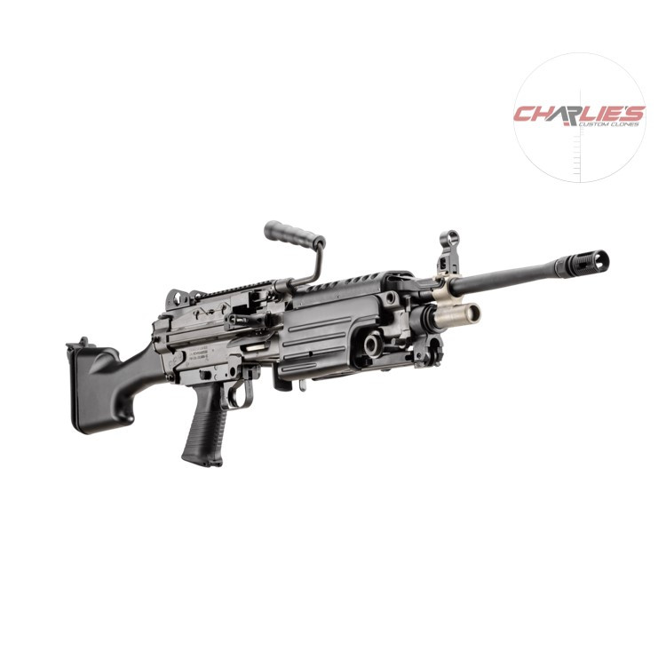 FN 249S SAW belt-fed semi-automatic rifle in black FN-100169 | For Sale