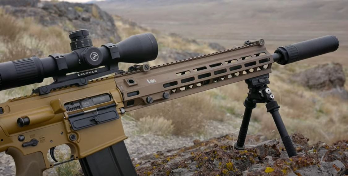HUXWRX HX-QD 762 (OSS) 7.62 Suppressor - Black with