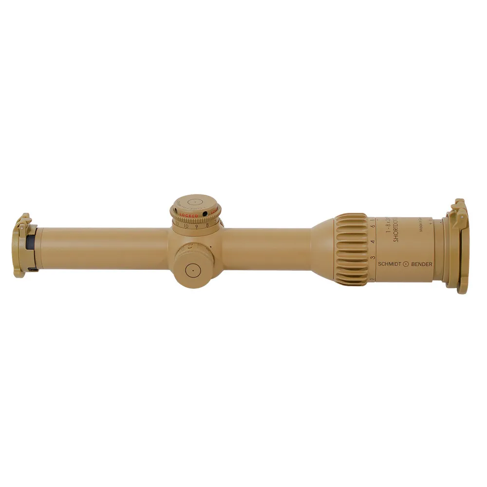 Schmidt & Bender 1-8x24 PM-II ShortDot Dual CC riflescope MDR-T6 ret.