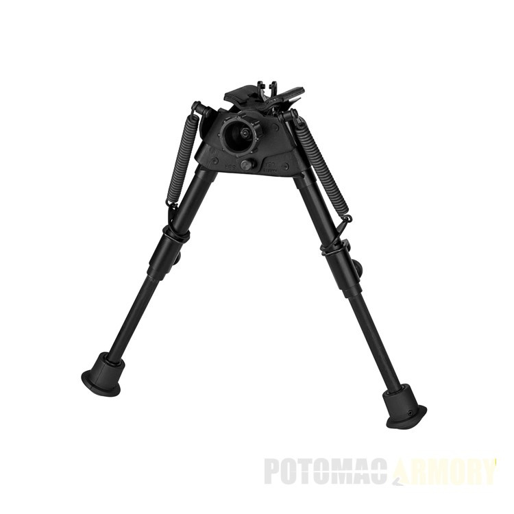 Harris Bipod 6-9 in swivel with notched legs S-BRM