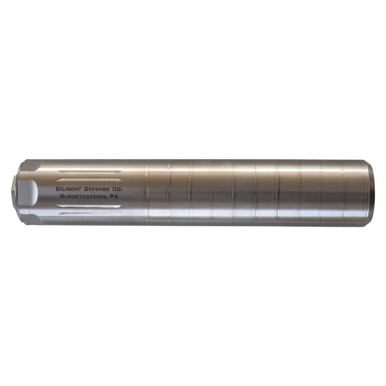 Diligent Defense Enticer L-Ti .30 Caliber Titanium Suppressor - Mill Finish
