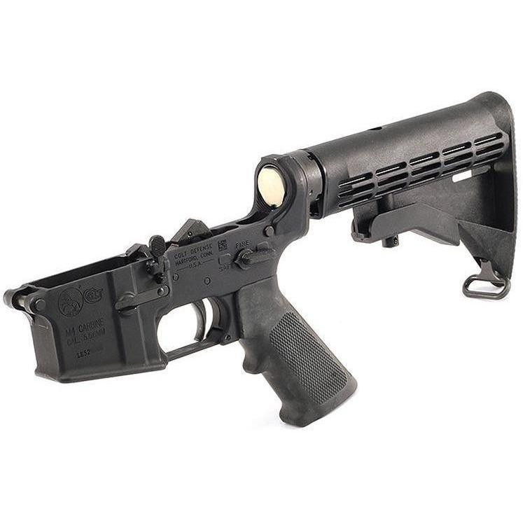 Colt M4 lower receiver, complete, NOS, "LE" serial number