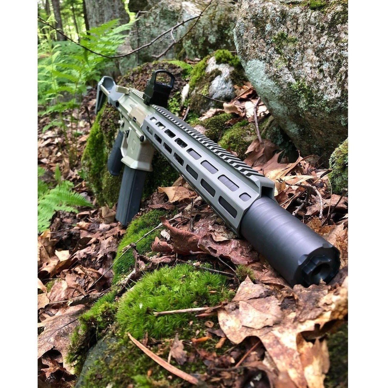 Q Trash PANDA 7.62 Suppressor - Quickie quick release