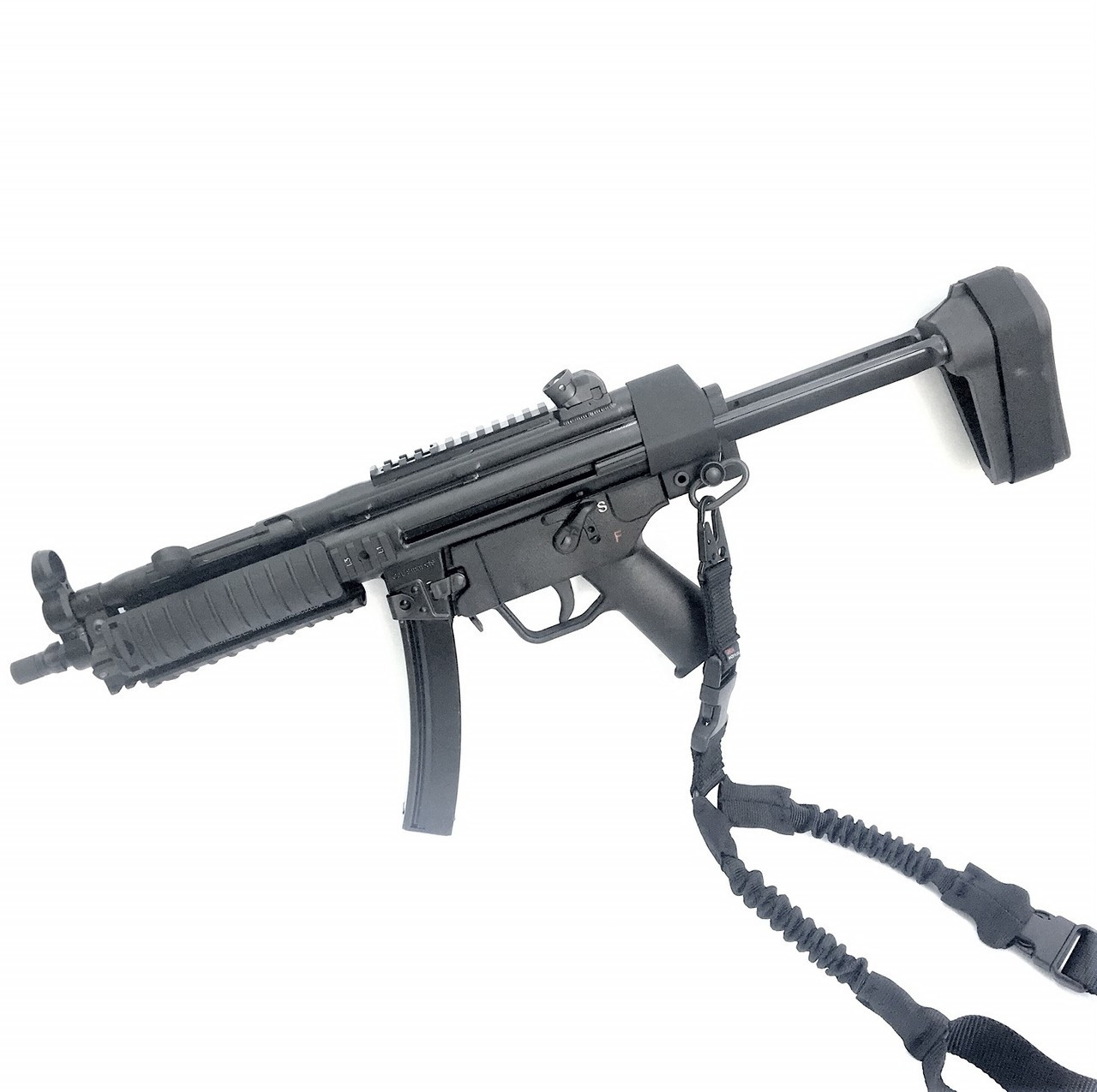 Charlie's Custom MP5 Clone in the wild PTR 9CT with KAC RAS rail | FOR SALE