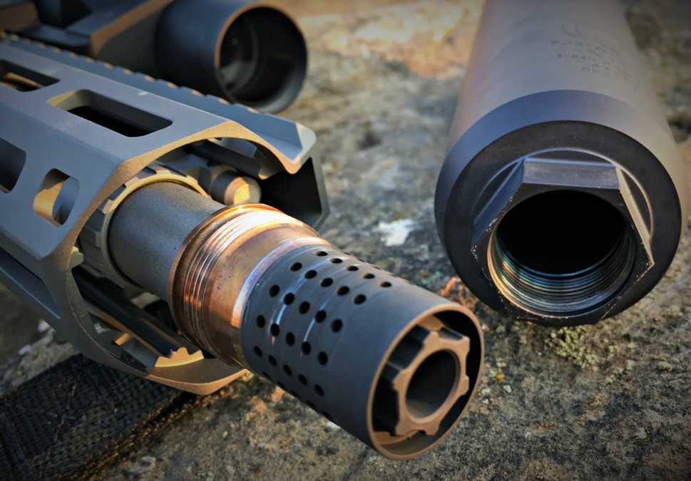Cherry Bomb Fast-Attach Muzzle Brake - Quickie from Q