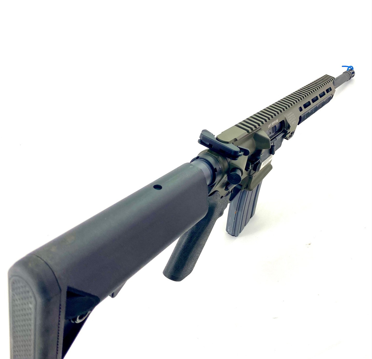 LMT CQB MARS Monolithic 5.56mm rifle, 16" MLOK in OD Green | For Sale