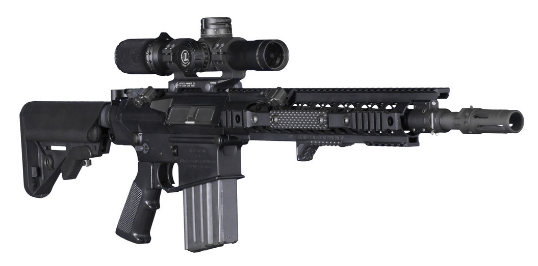 Knights Armament KAC SR-25 ECC URX Carbine with 16" Dimpled Barrel ...
