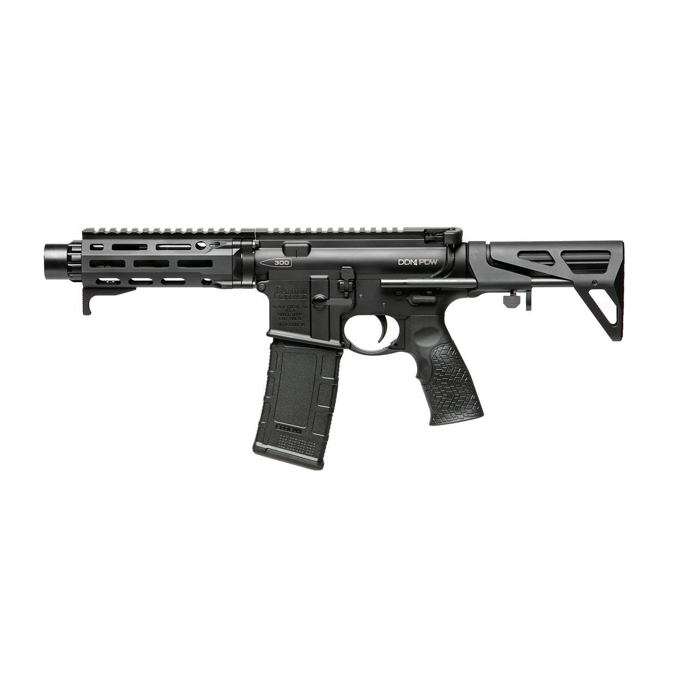 Daniel Defense DDM4 PDW 300 BlackOut SBR, 7" w/ Maxim collapsible stock ...