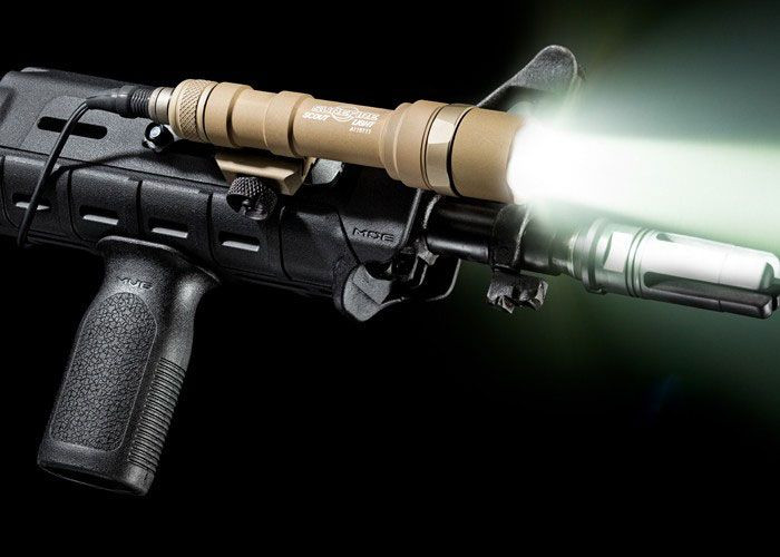 Surefire M600 Ultra Scout Light Weaponlight in Tan with M75 mount ...