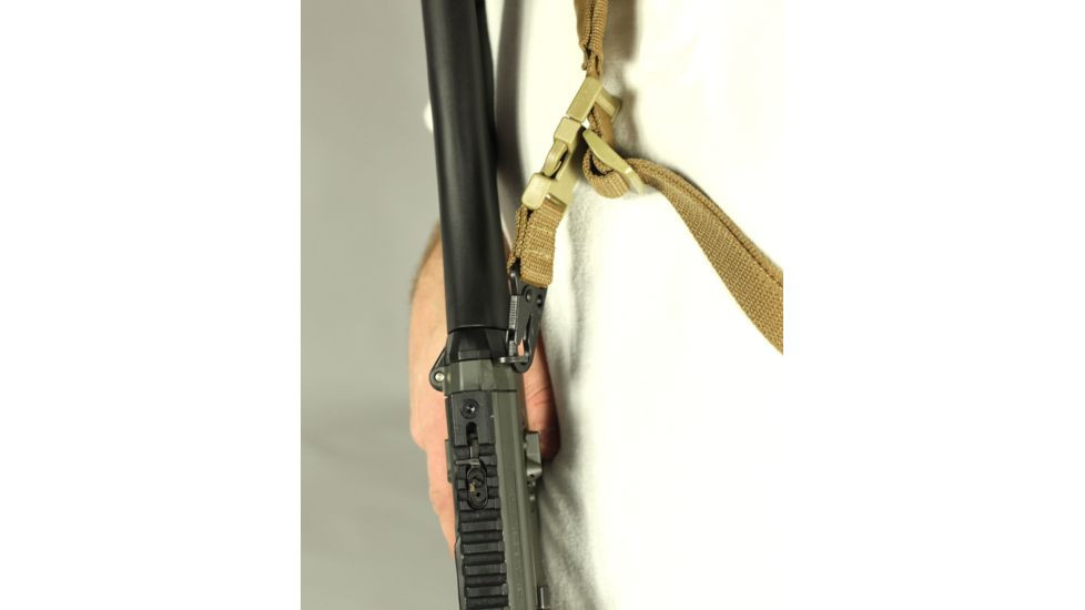 Blue Force Gear UDC Single-Point Padded Bungee Sling with HK Style Hook ...