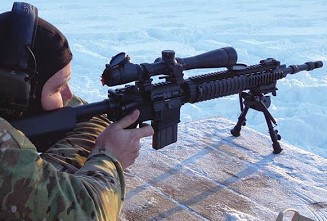 Allen Engineering AEM-5 "Ops Inc. #12" Mk12 SPR Mod 0 collar - short