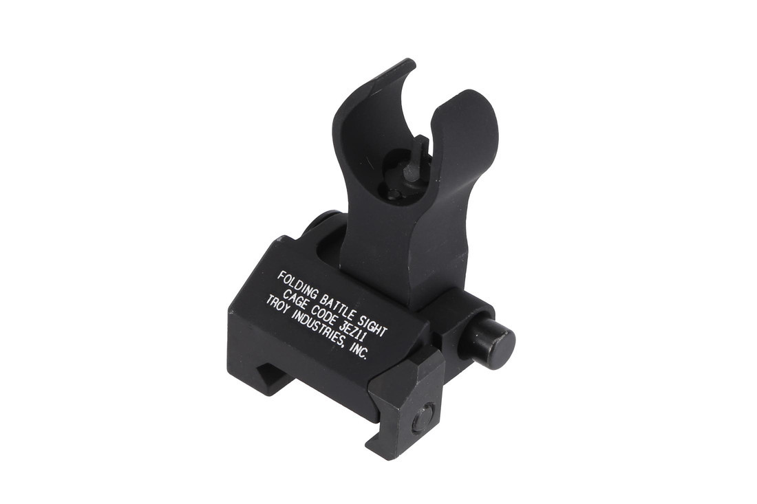Troy Front Folding HK Style Battle Sight BUIS - black