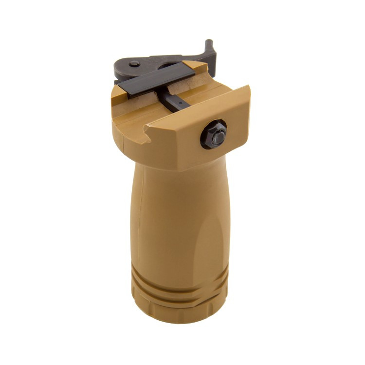 B&T QD Short Coyote Tan Vertical Foregrip w/Quick Release