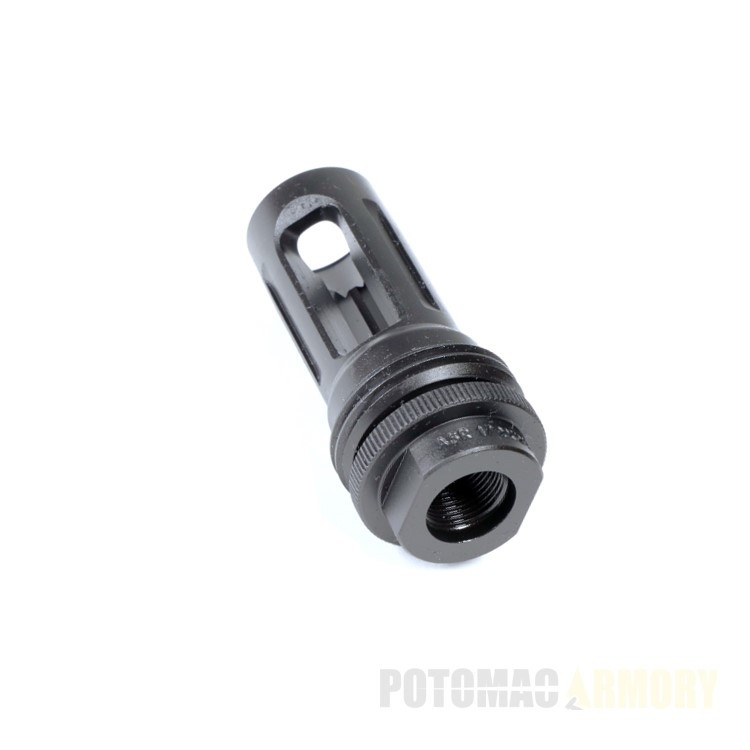 Silencerco ASR Closed Tine Flash Hider - 1/2X28 - AC5326