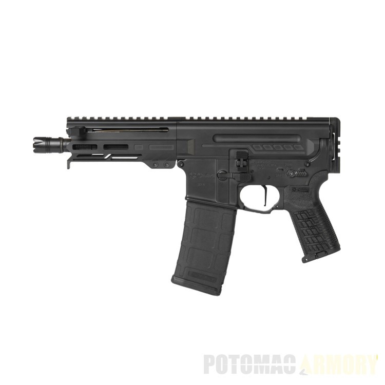 CMMG Dissent Mk4 .300 Blackout 6.5" Bufferless Pistol - Armor Black