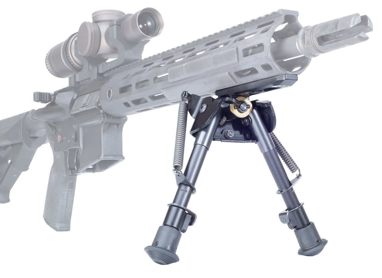 Harris Bipod Bmrs With Badger Installed Lbpk Mount Combo 534 01a