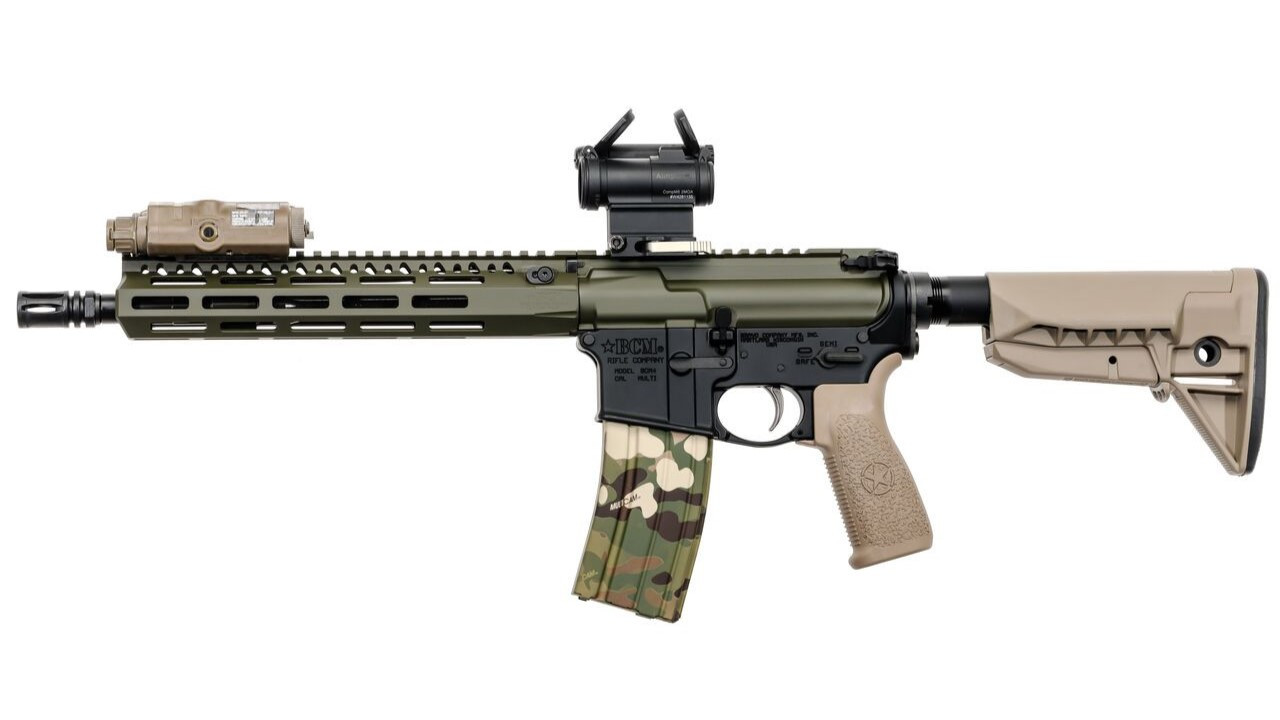 BCM MK2 5.56 NATO 11.5" M-LOK MCMR Upper Receiver Group - ODG Stripped